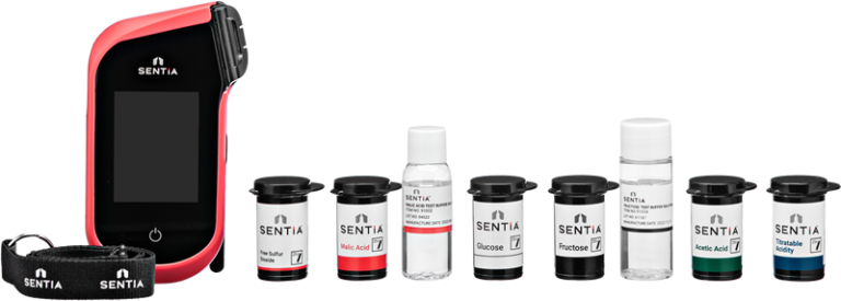Sentia™ Wine Analyzer & Test Strips - Sentia